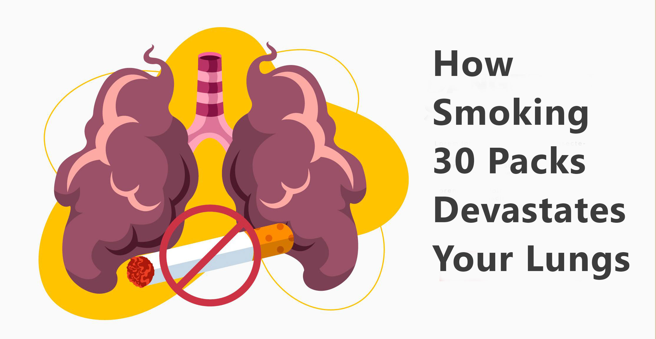 How Smoking 30 Packs Devastates Your Lungs - Medicare Plus Inc.